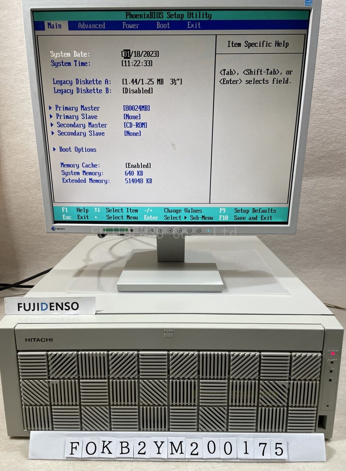 日立 産業用PC HF-W6500 HJ-6510-5EWJD[中古品(使用実績有古物品)・良い・RAID] HITACHI FAPC | FUJIDENSO ONLINE (FujiON)